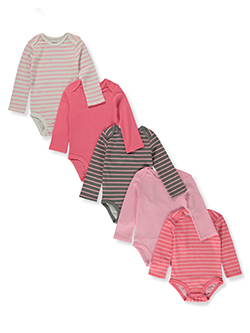 Hanes Baby 5-Pack L/S Bodysuits
