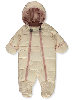 DKNY Baby Girls' Quilted Pram Suit
