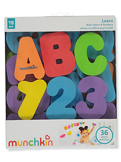 Munchkin 36-Piece Bath Letters & Numbers Set