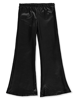 Poof Girl Girls' Pleather Flare Pants