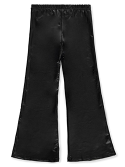 Poof Girl Girls' Pleather Flare Pants
