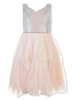 American Princess Girls' Jewel Top Dress
