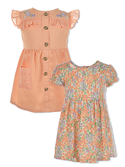Little Lass Baby Girls' 2-Pack Dresses